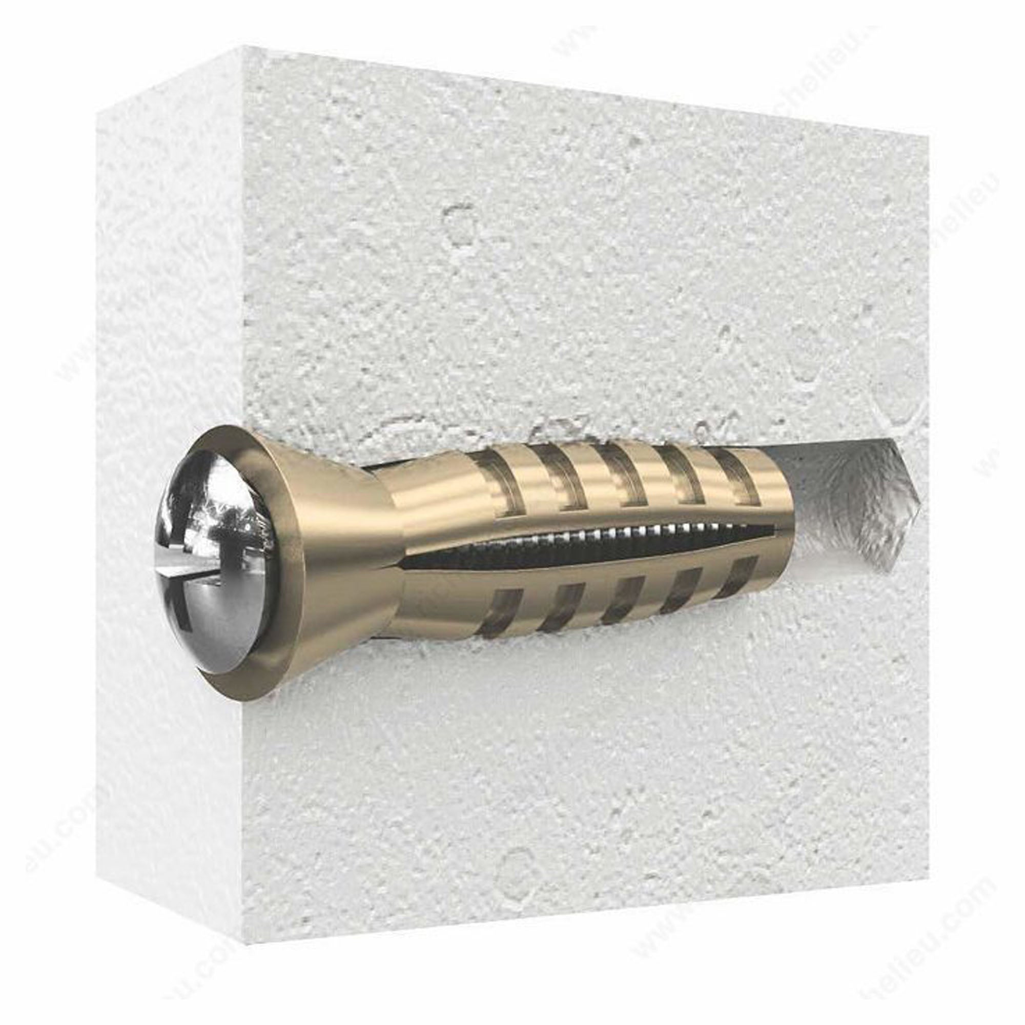 Ancrage à tire-fond, 5/16'' x 1-1/2'' (emballage de 8) - Quincaillerie ...