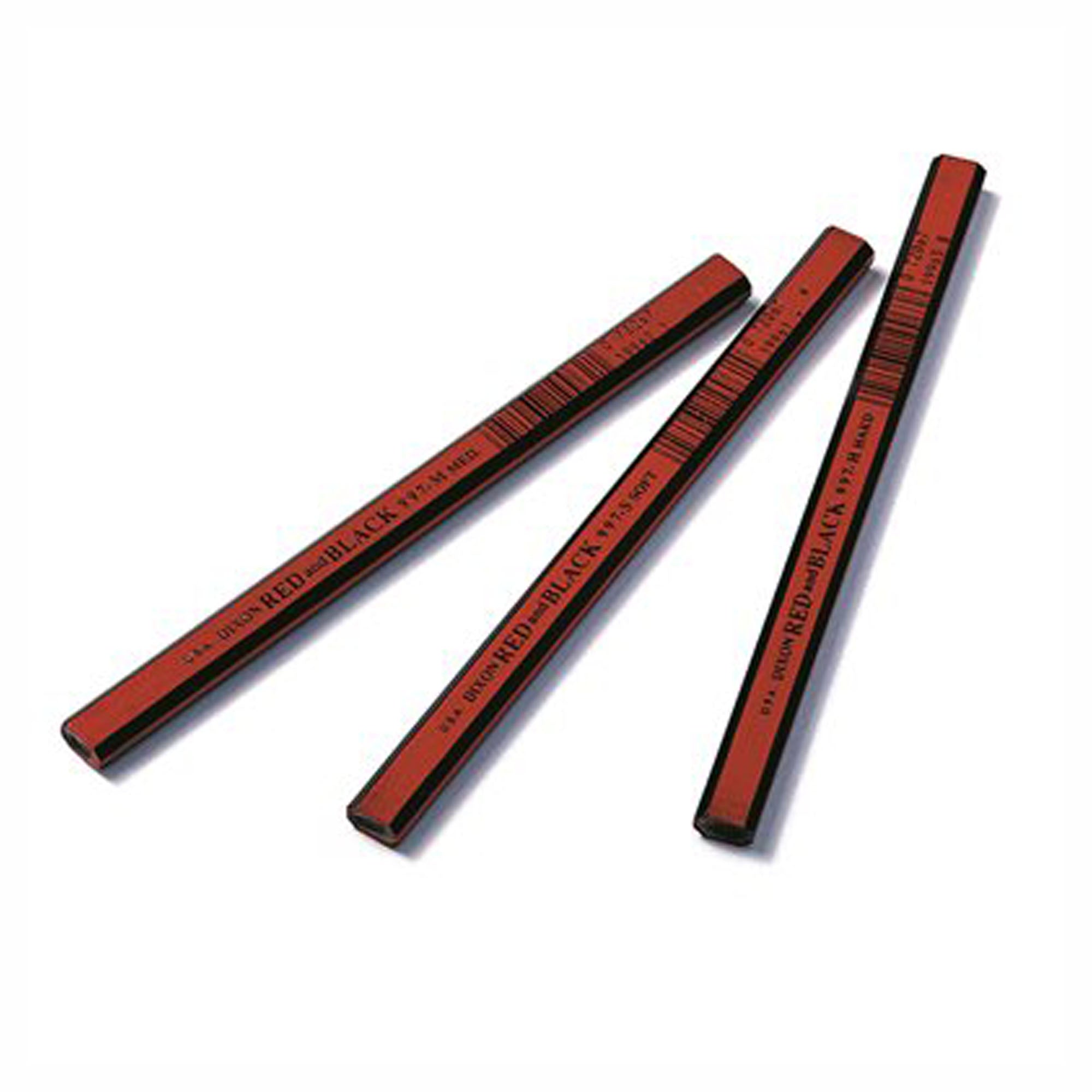 Crayon de menuisier, moyen (emballage de 12) - Quincaillerie Lauremat