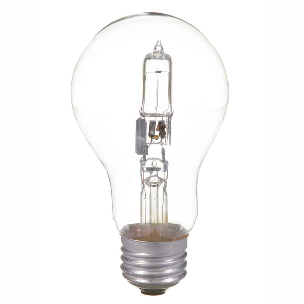 Ampoule halogène claire A19, 43 W (2 unités) - Quincaillerie Lauremat