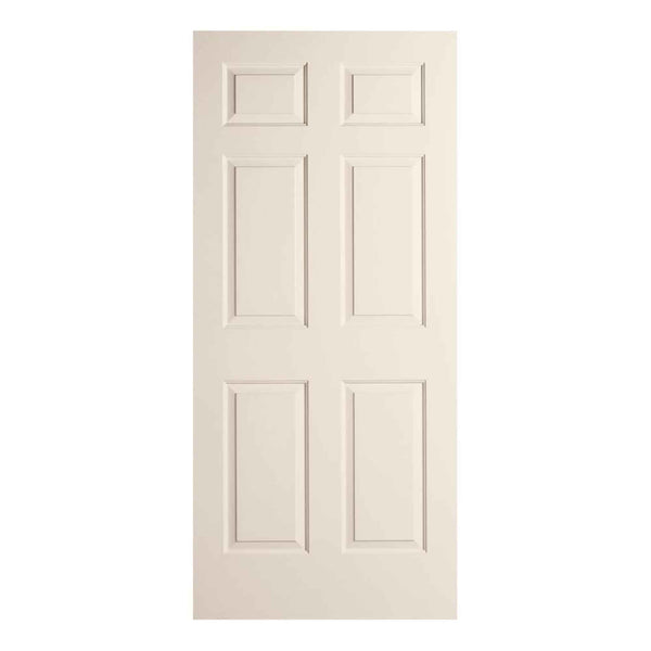 Porte intérieure 6 panneaux Bostonian, prémontrée, 28'' - Quincaillerie ...