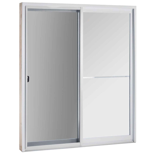 Porte patio PVC modèle Astral V-25, droite 6' - Quincaillerie Lauremat