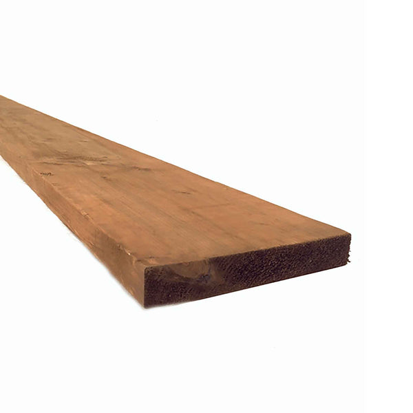Bois traité brun de Première Qualité, 2" x 10" x 10' - Quincaillerie ...