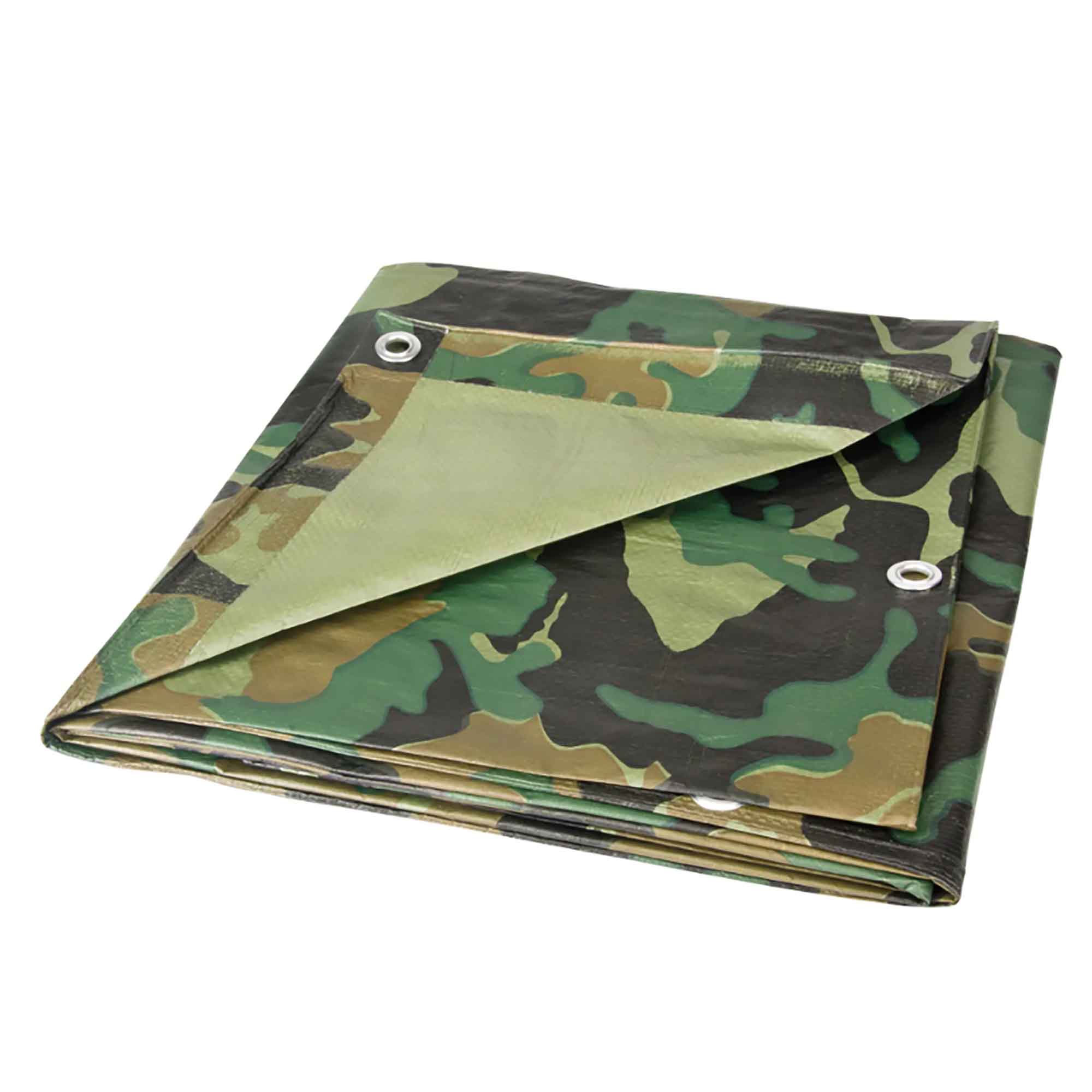 Bâche en tissus, résistance moyenne, 8' x 10', Camo - Quincaillerie ...